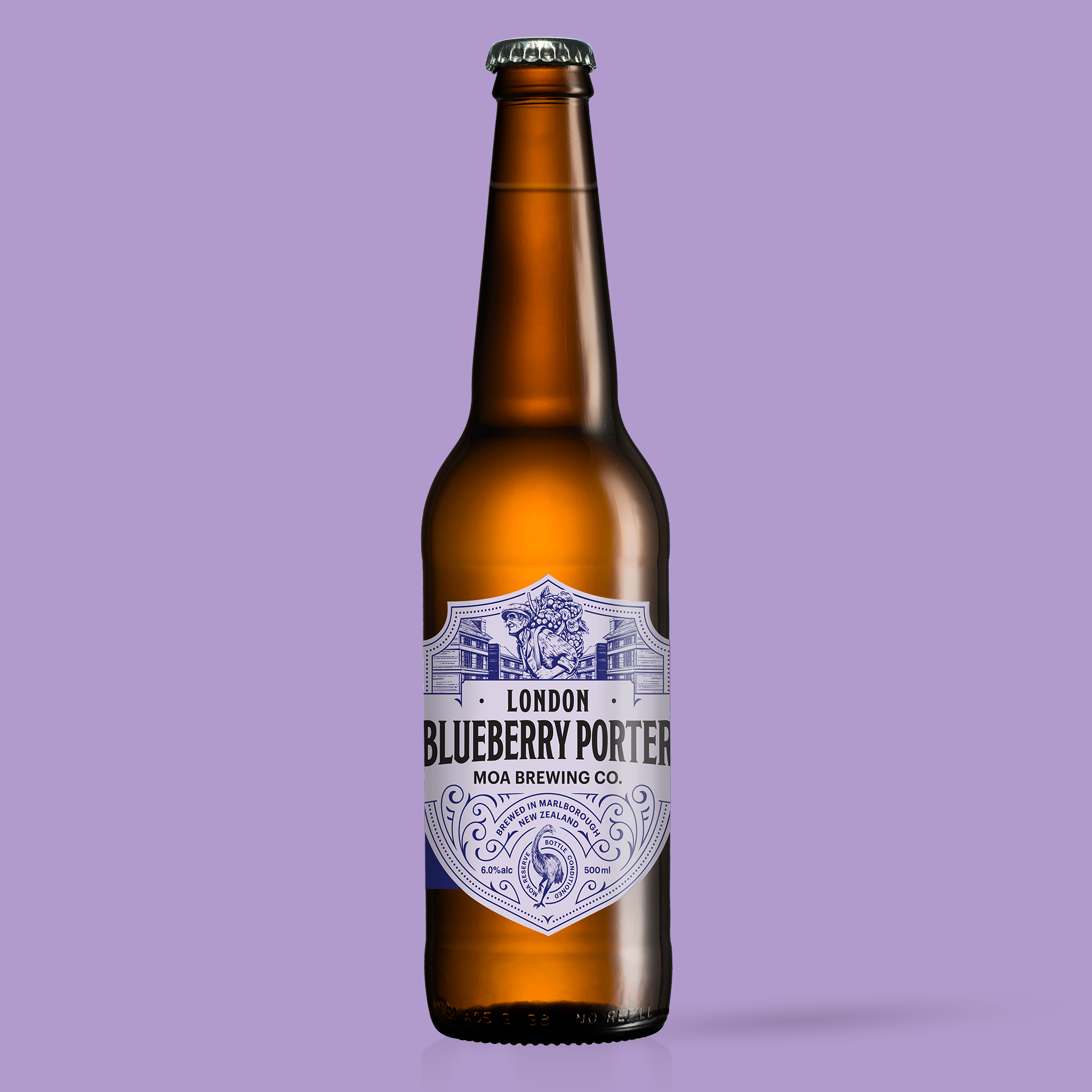 Moa London Blueberry Porter Craft Beer – Moa Brewing